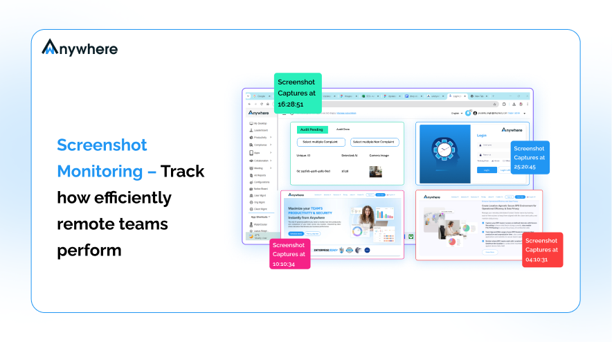 Screenshot Monitoring for Remote Teams | Track Work Efficiency